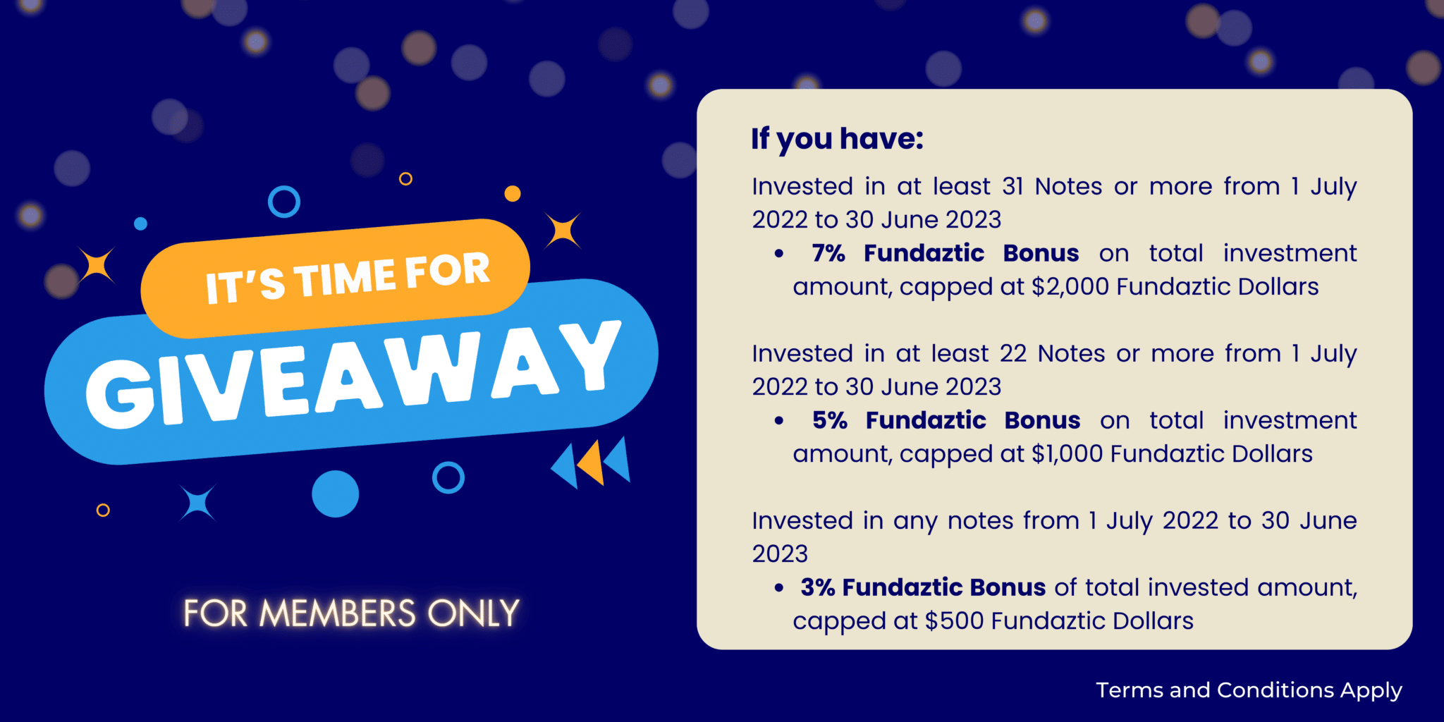 Fundaztic 2nd Anniversary Promo - Fundaztic Top Peer-to-Peer Lending ...